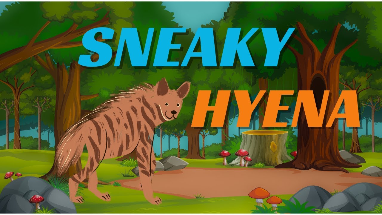 Sneaky Hyena and Teachers Day Camp | Moral Story | English Fairy Tales ...