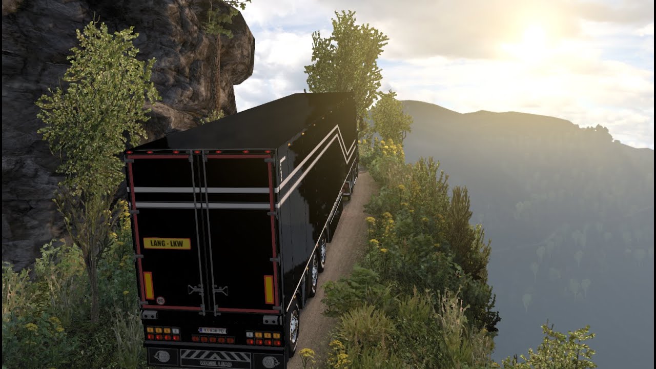 Mapa Peru Death Road ETS2 1.35 - YouTube