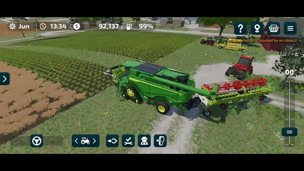 Farming simulator 23| super large planting tractor - YouTube