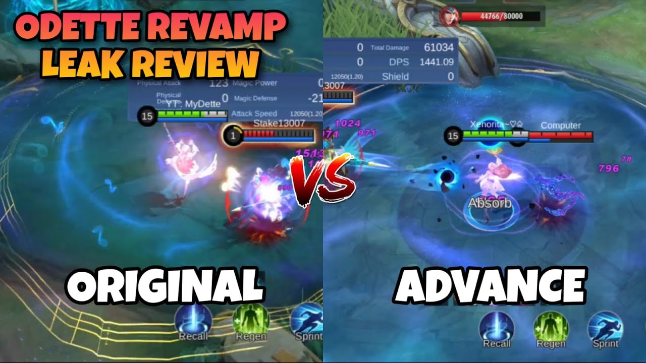 ODETTE NEW REVAMPED SKILL EFFECT! LATEST UPDATE! I ODETTE REVAMP I ...