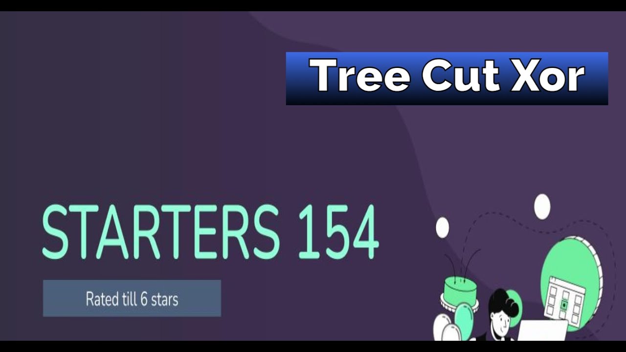 Tree Cut Xor (Codechef Starters 154) - YouTube