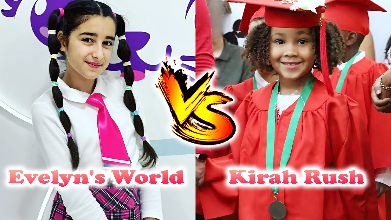 Evelyn's World VS Kirah Rush (The Rush Fam) Stunning Transformation ...