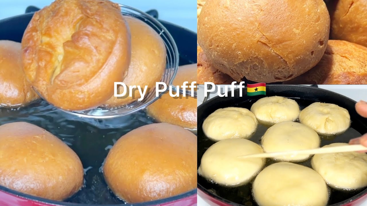 I Don't Think I Got this Puff Puff Recipe right/Dry puff puff recipe/🇬🇭 ...