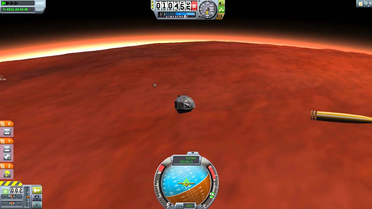 Mars atmospheric entry capsule - YouTube