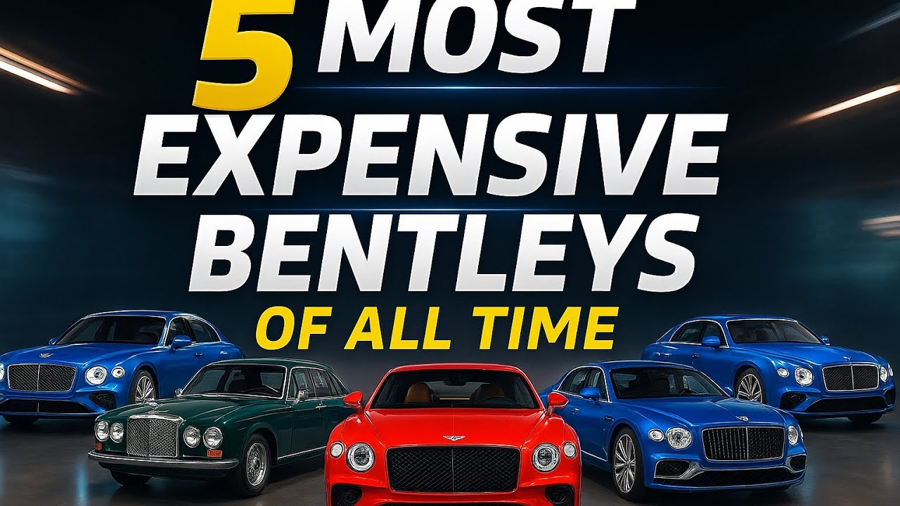 “The 5 Most Expensive Bentley Models Ever Built” - YouTube
