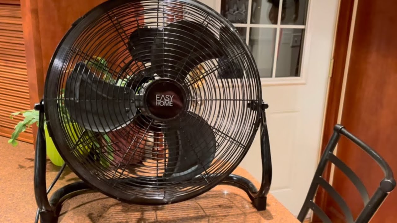 Easy Home 18” High Velocity Fan - follow up review - YouTube