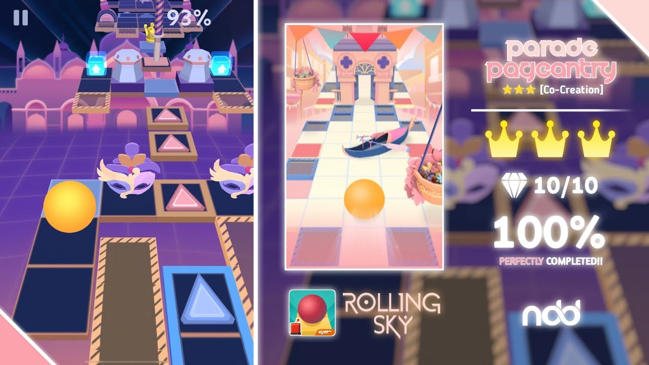 Rolling Sky - Parade Pageantry [Co-Creation] | BEFORE Fixed & AFTER ...