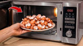 Don't Throw Away Eggshells!😮 Put Them In The Microwave. The Results Will Amaze You!
