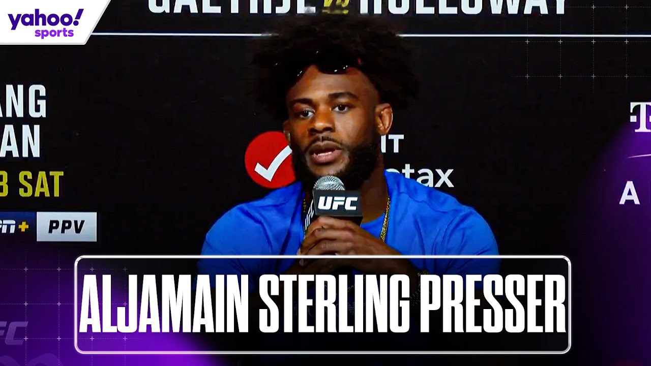 UFC 300: ALJAMAIN STERLING speaks ahead of FEATHERWEIGHT bout | Yahoo ...