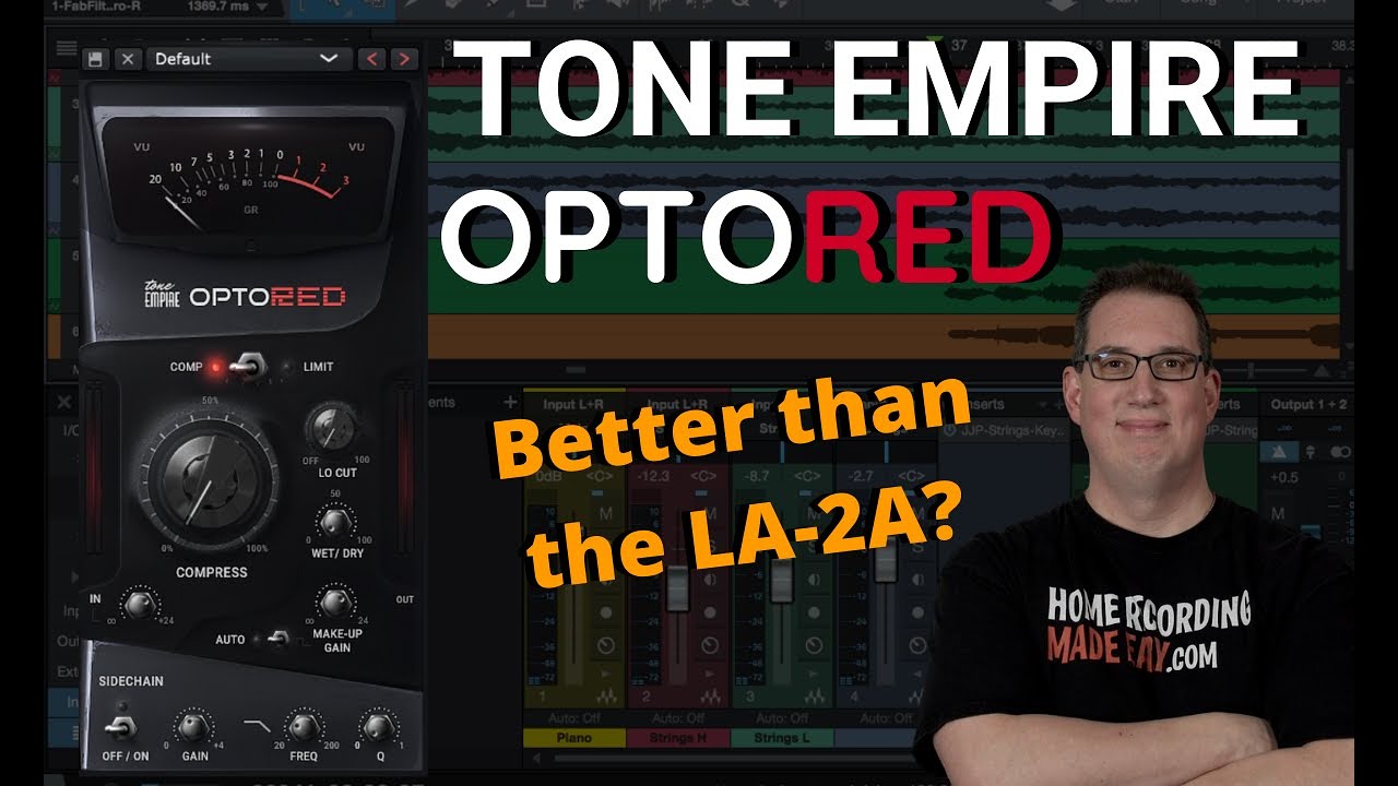 Tone Empire OptoRed Compressor Review - YouTube