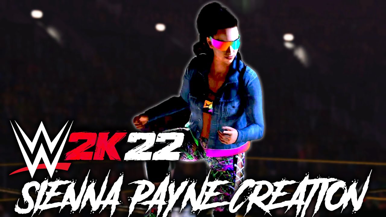 Sienna Payne CAW Showcase- CEW 2k22 Behind the Scenes - YouTube