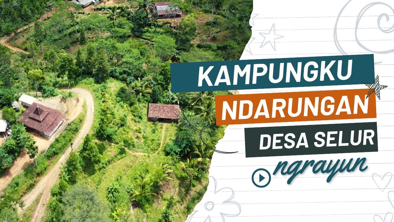 DRONE VIEW ⛺ NDARUNGAN, DESA SELUR - YouTube