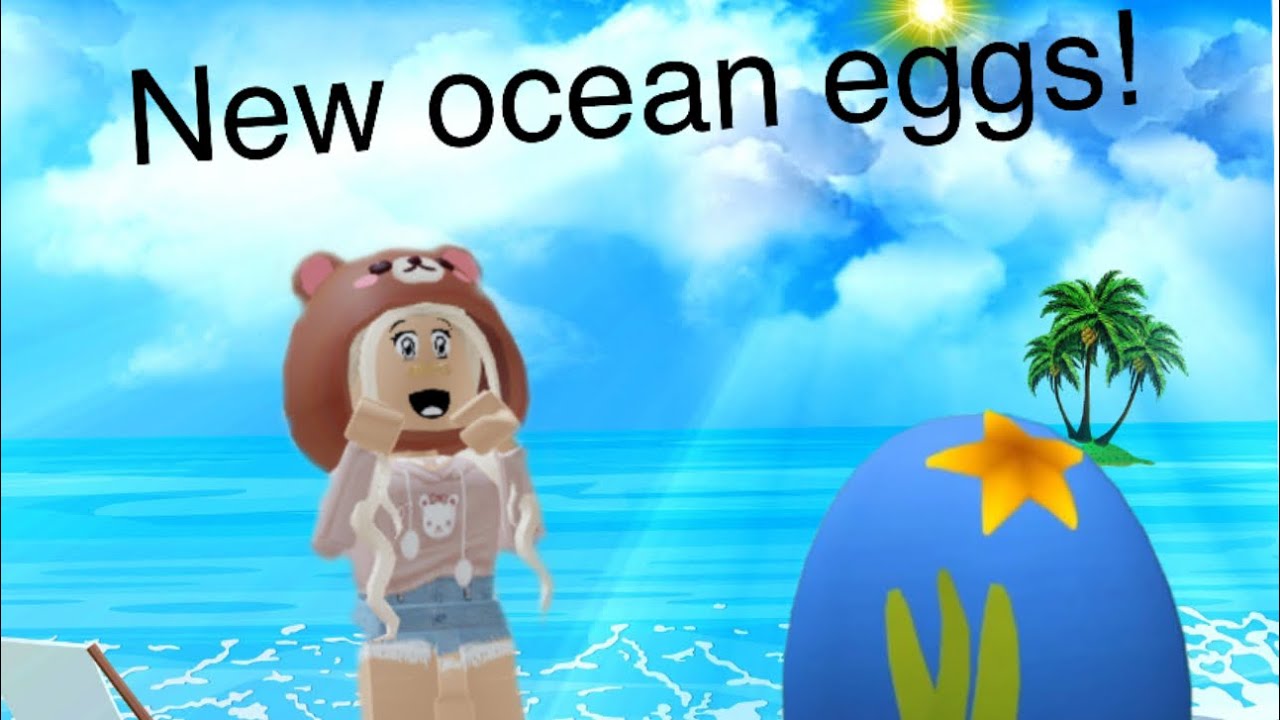 Ocean eggs released! Adopt me - YouTube