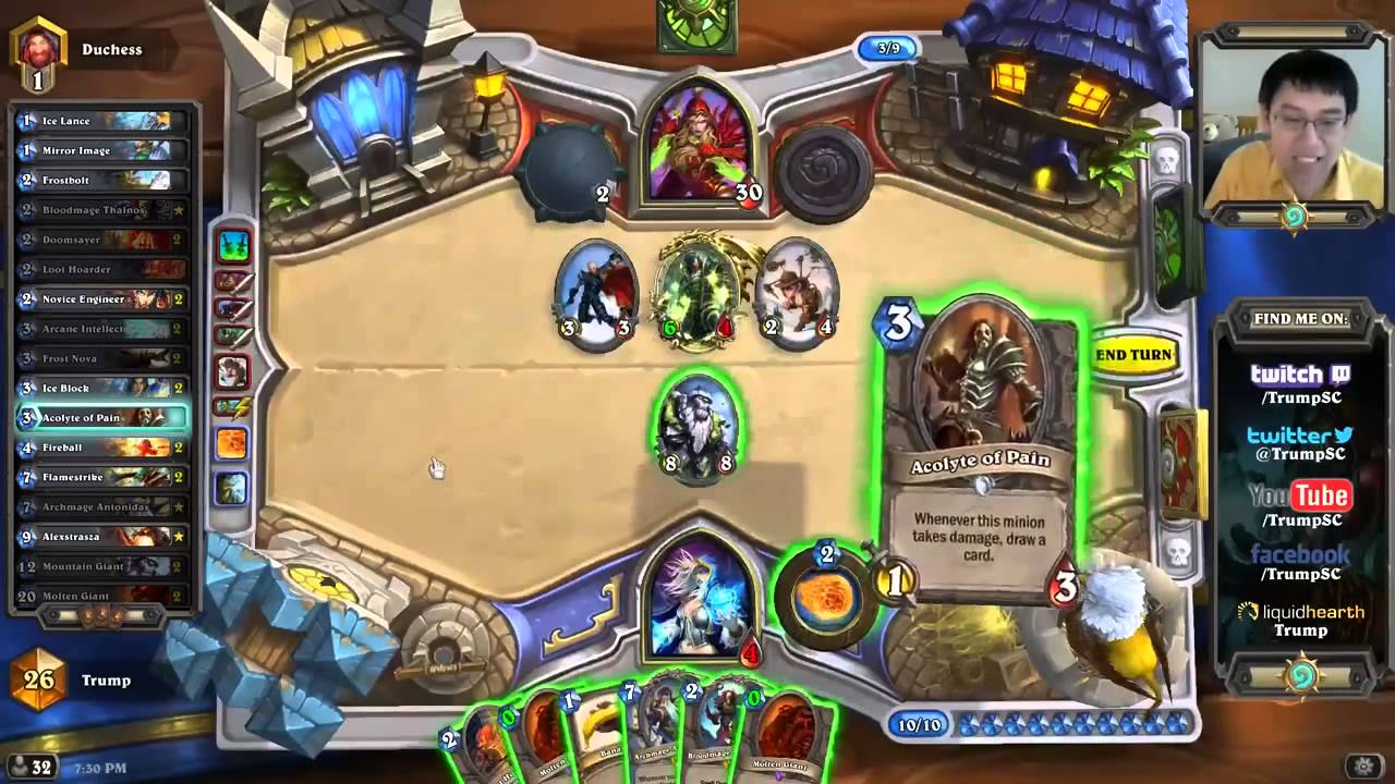 Hearthstone Highlight: One Card Turns the Table [Trump's Freeze Mage ...