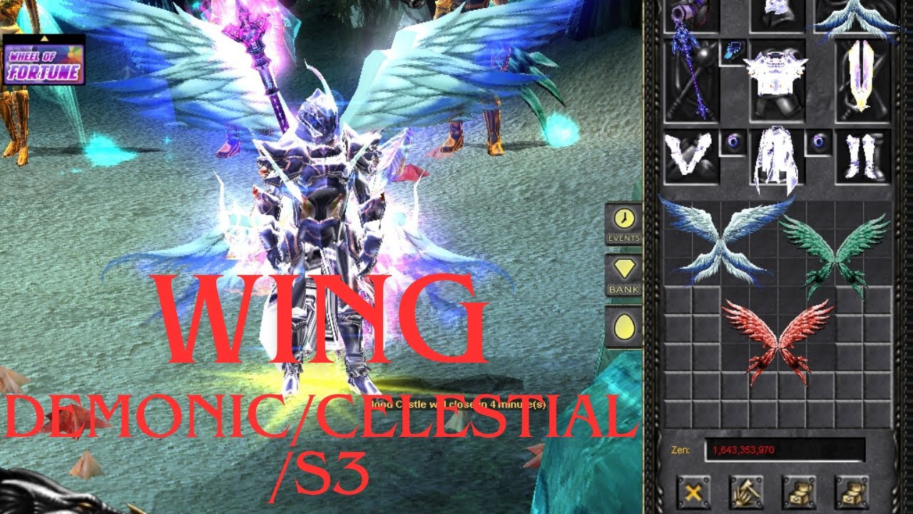 ALAS DEMONIC/CELESTIAL SEASON3 💥MuOnline - YouTube