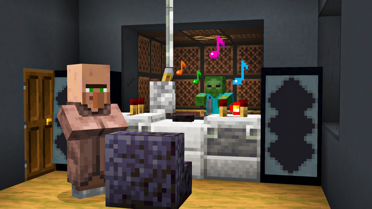 How To Make a Music Studio In Minecraft | Including The Interior - YouTube