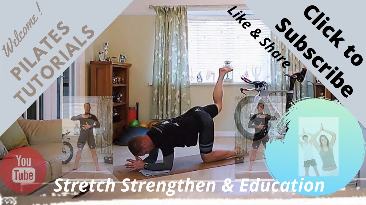 Home Pilates tutorial no 45 - YouTube