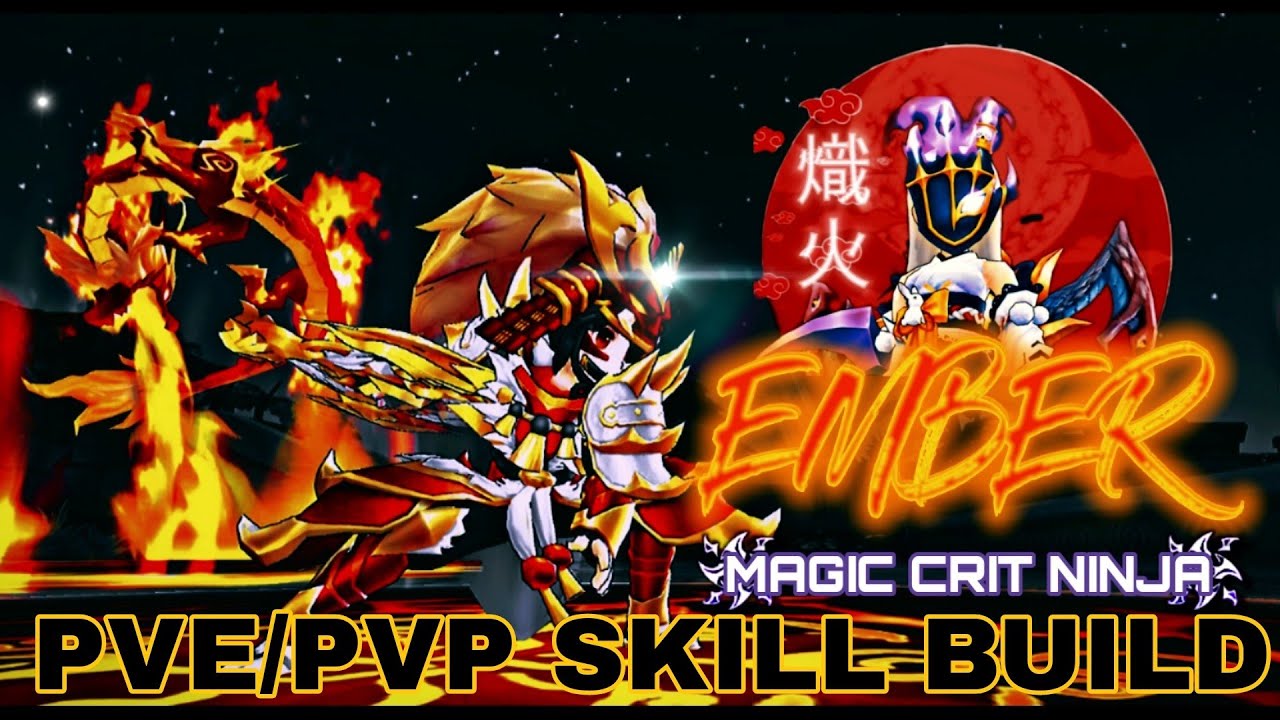 MAGIC NINJA SKILL BUILD (PVE / PVP) RAGNAROK MOBILE - YouTube