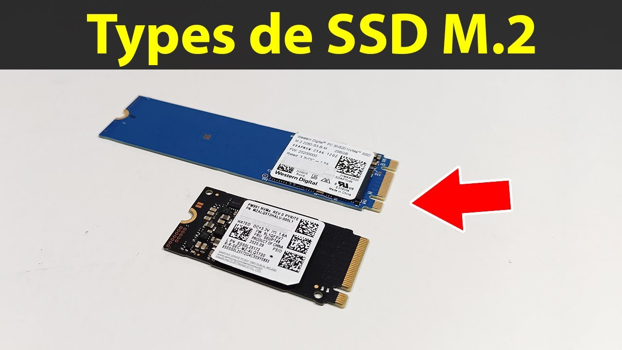 Types de SSD M.2 : NVMe et SATA – La signification des encoches (clés ...