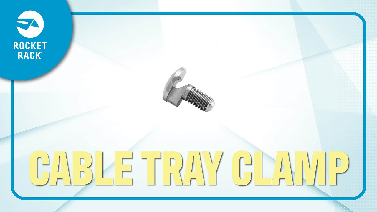 Cable Tray Clamp Side by Side Demonstration - YouTube