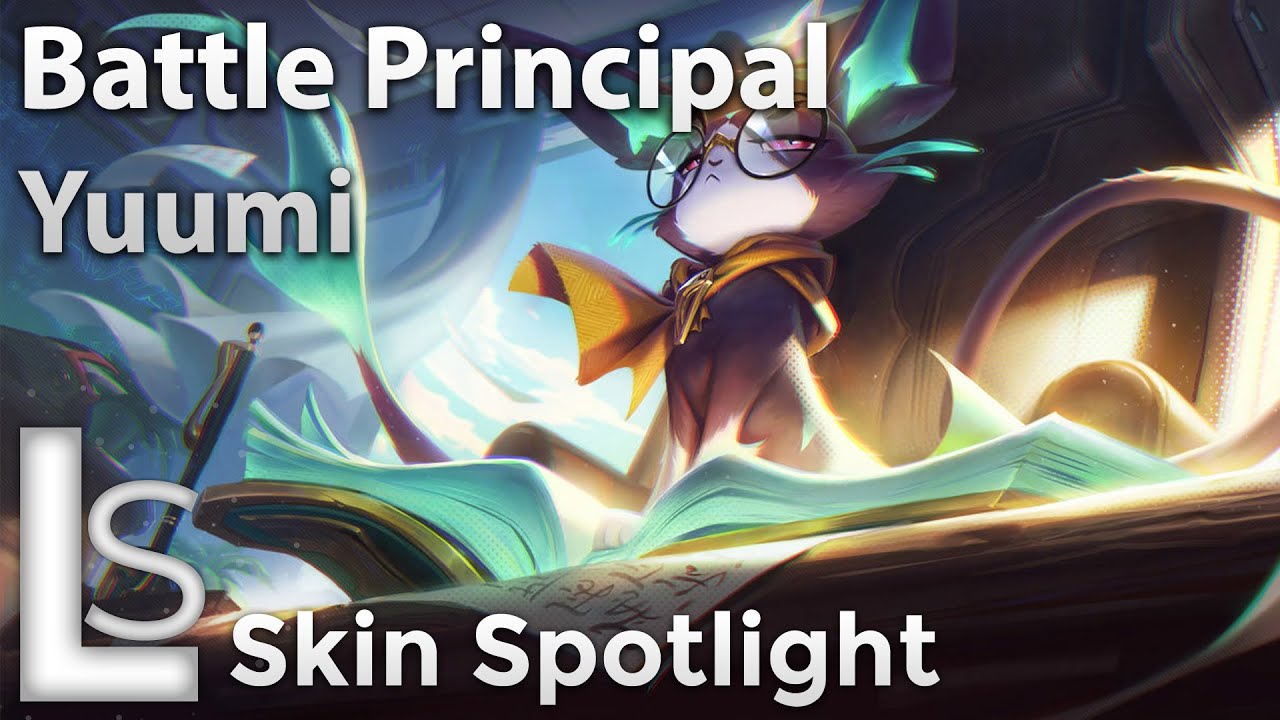 Battle Principle Yuumi - Skin Spotlight - Battle Academia - League of ...
