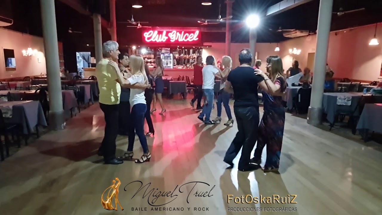 22 02 20 Baile Americano Intermedio. Instituto Miguel Truel en Club Grisel - YouTube