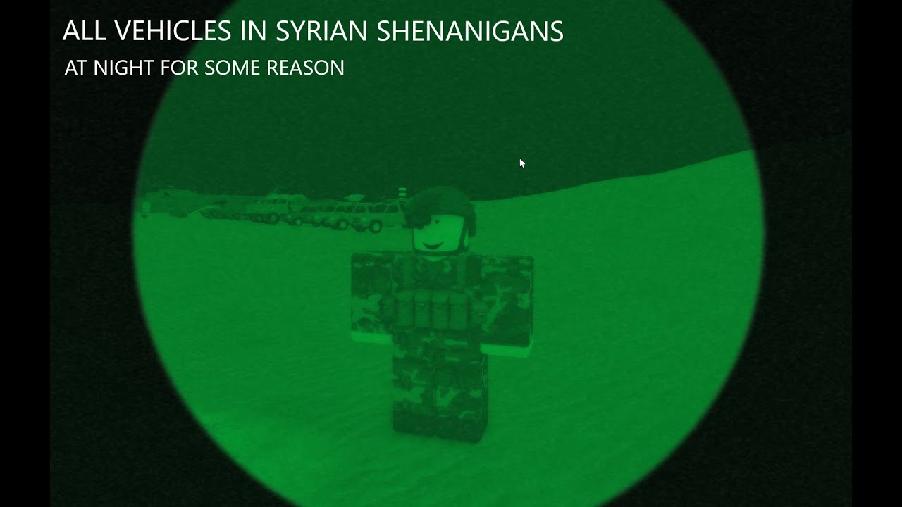 All Vehicles in Syrian Shenanigans ranked by size! - Roblox - YouTube