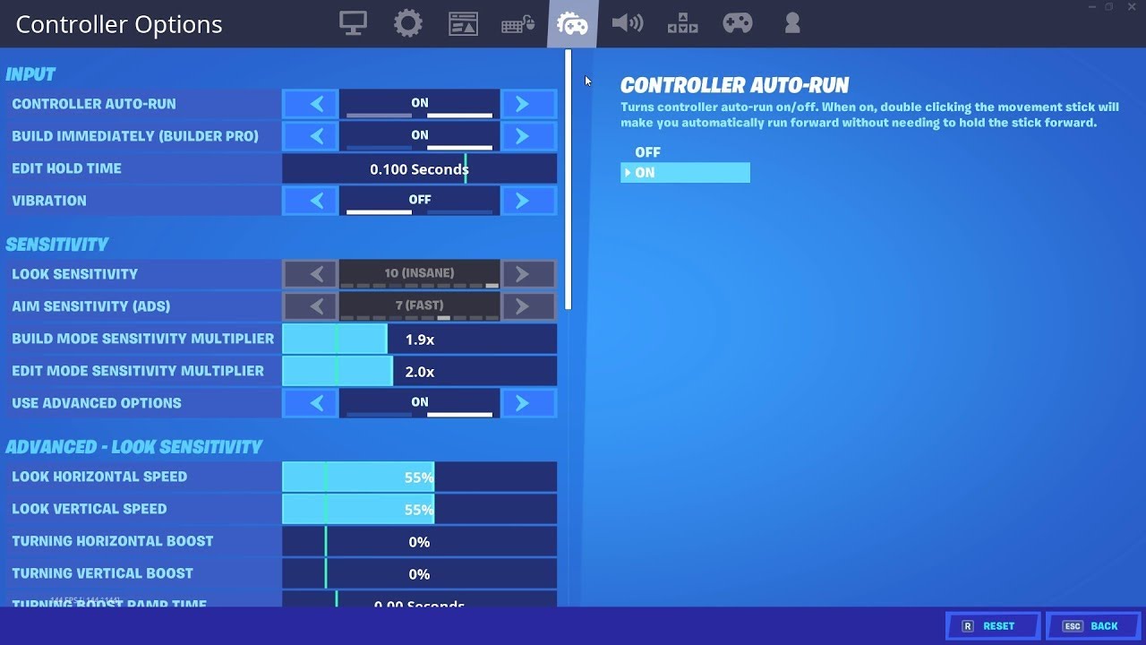 my fn settings :) - YouTube