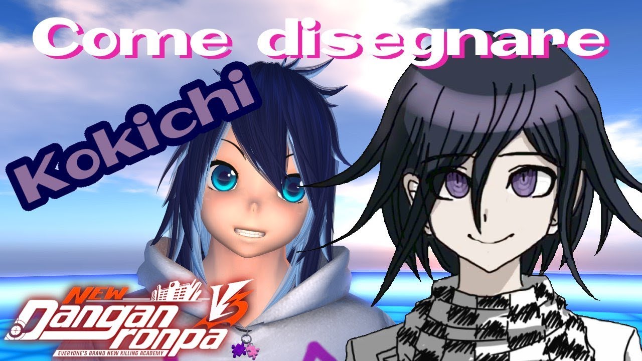 【Manga Lab】Come disegnare Kokichi Ohma DANGANRONPA/ How to draw Kokichi ...