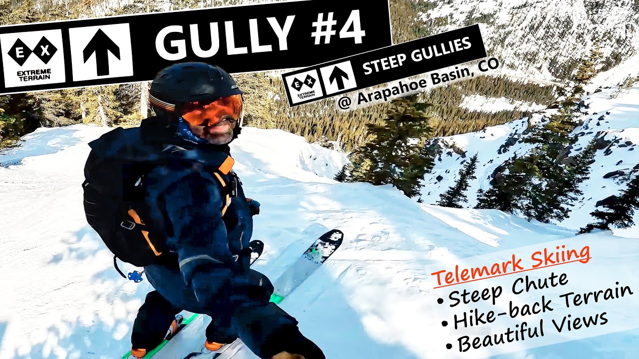 4th Gully | The Steep Gullies at Arapahoe Basin - YouTube