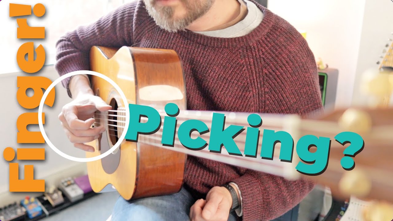 Finger Picking Mechanics, Positioning and Planting| Beginner Guitar ...