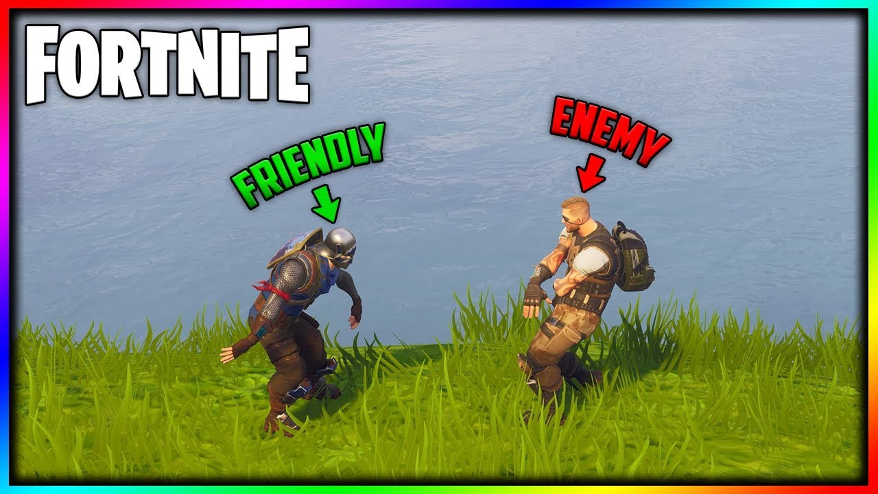 Compilation of Friendly Enemy Fortnite Players - YouTube