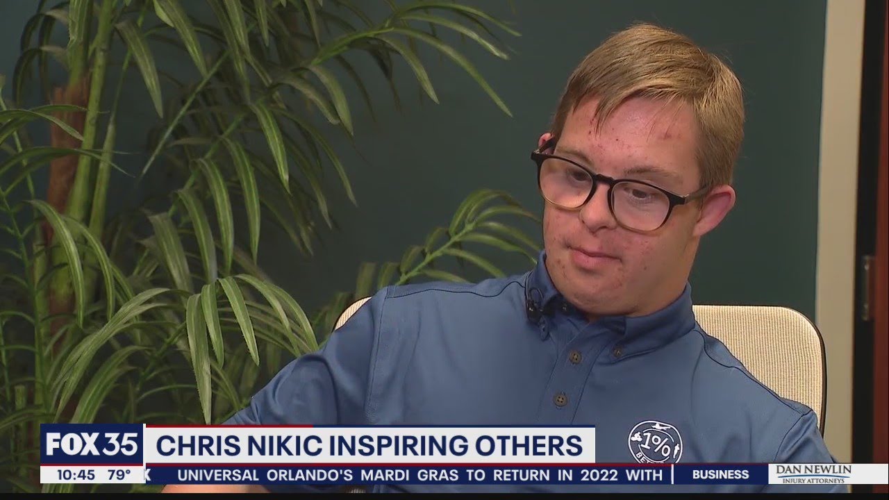 Chris Nikic inspiring others, pens new book with father - YouTube