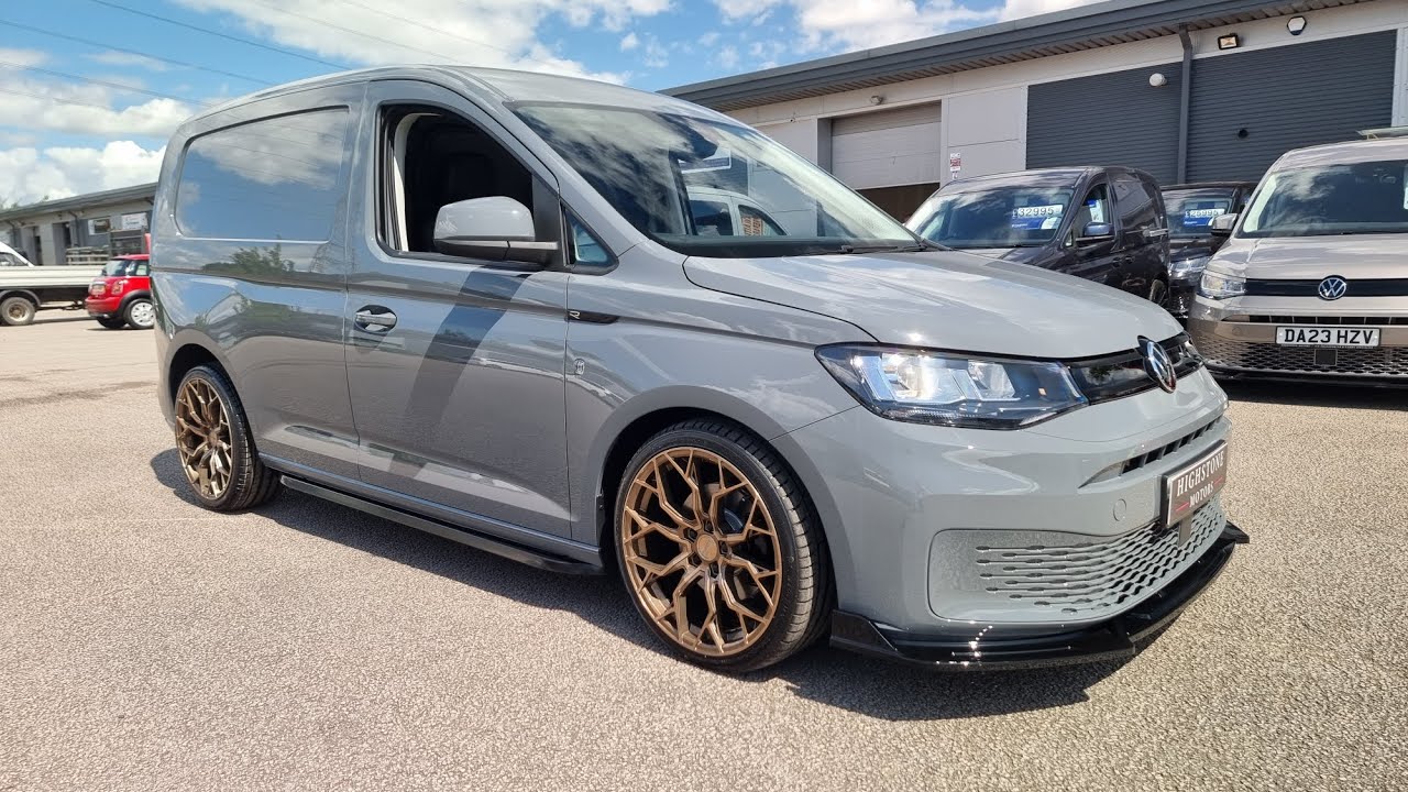 volkswagen Caddy SPORTLINE EDT R mk5 dsg modified Lowered alloys ...