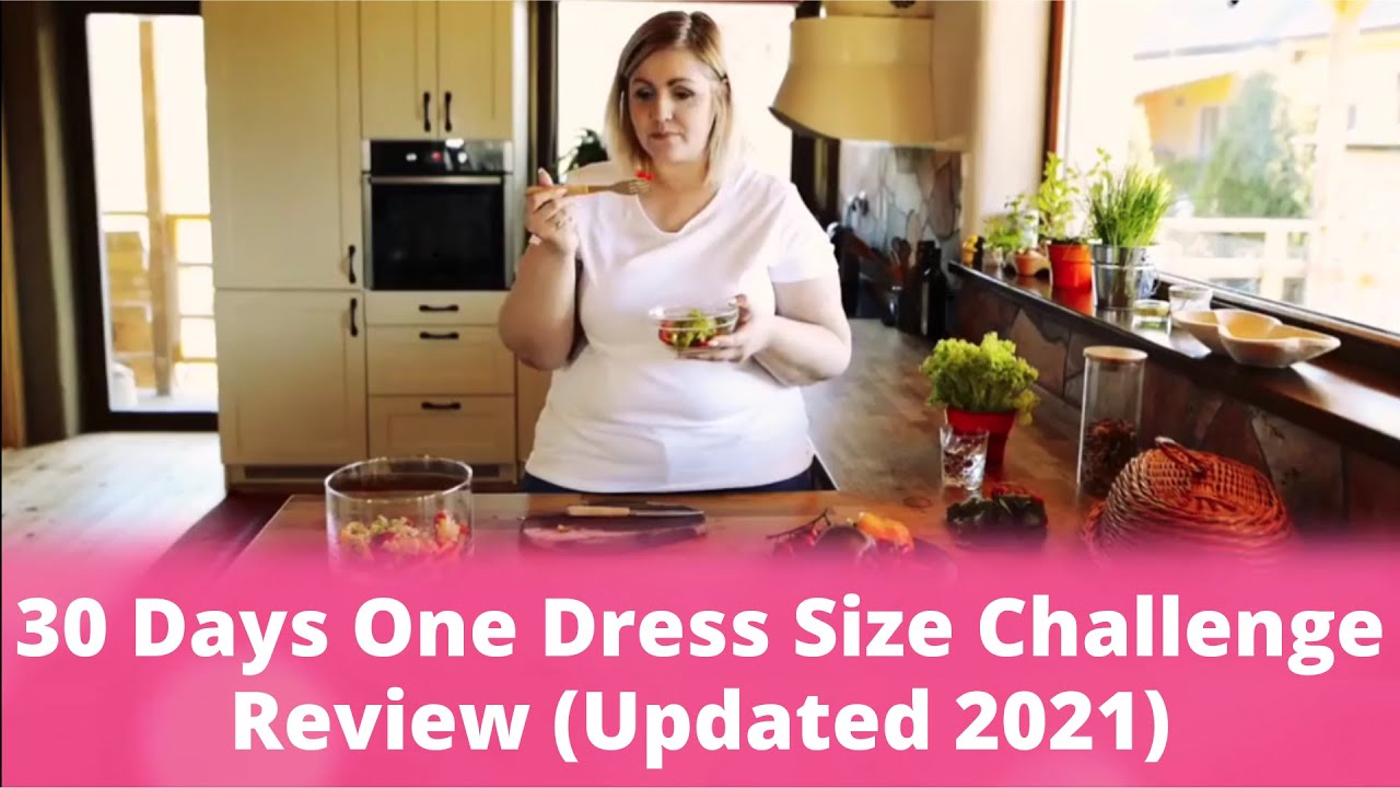 30 Days One Dress Size Challenge Review (Updated 2021) - YouTube