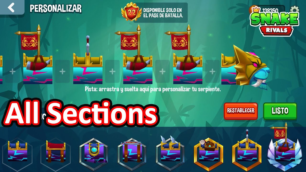 Snake Rivals Gameplay Season 22 New - YouTube