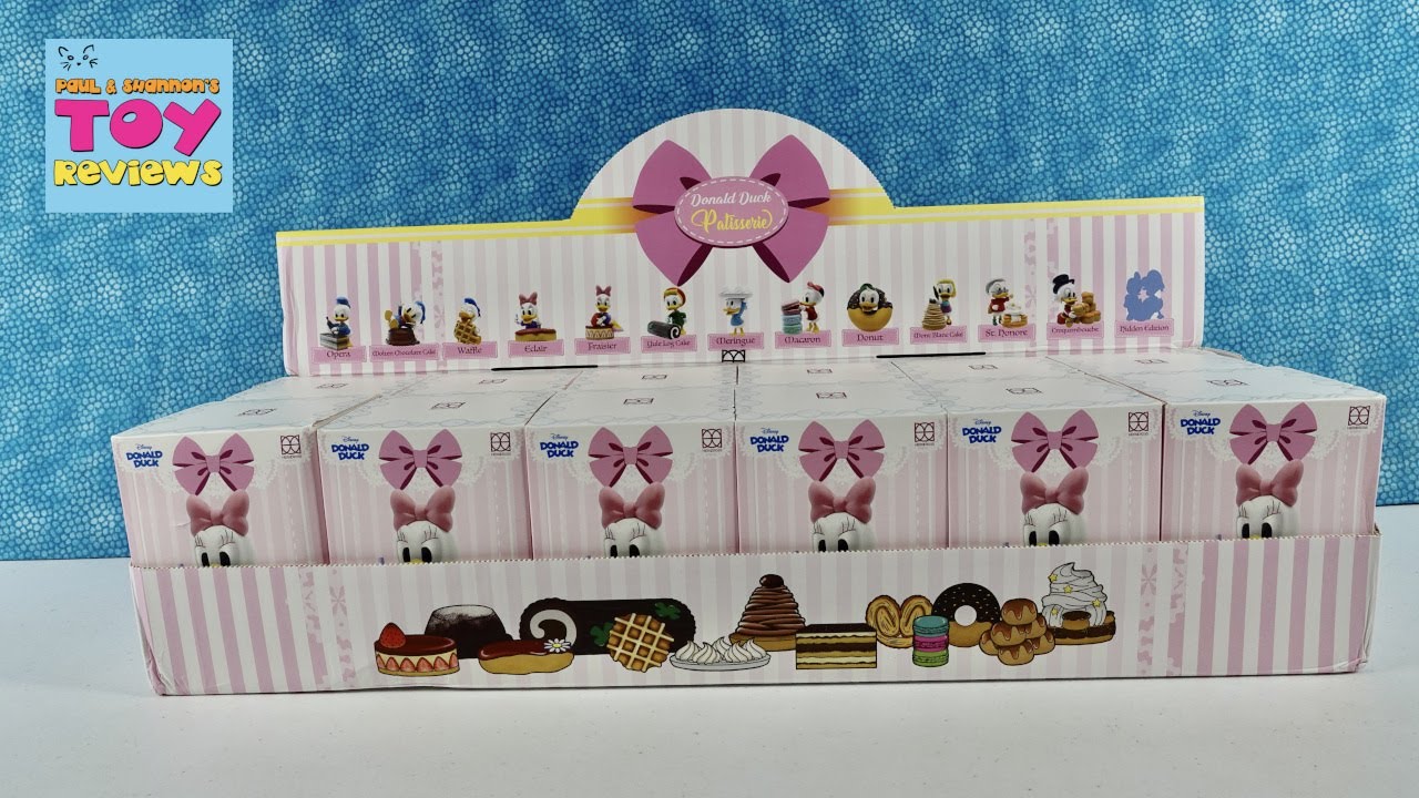 Donald Duck Patisserie Disney Blind Box Figure Unboxing Review ...