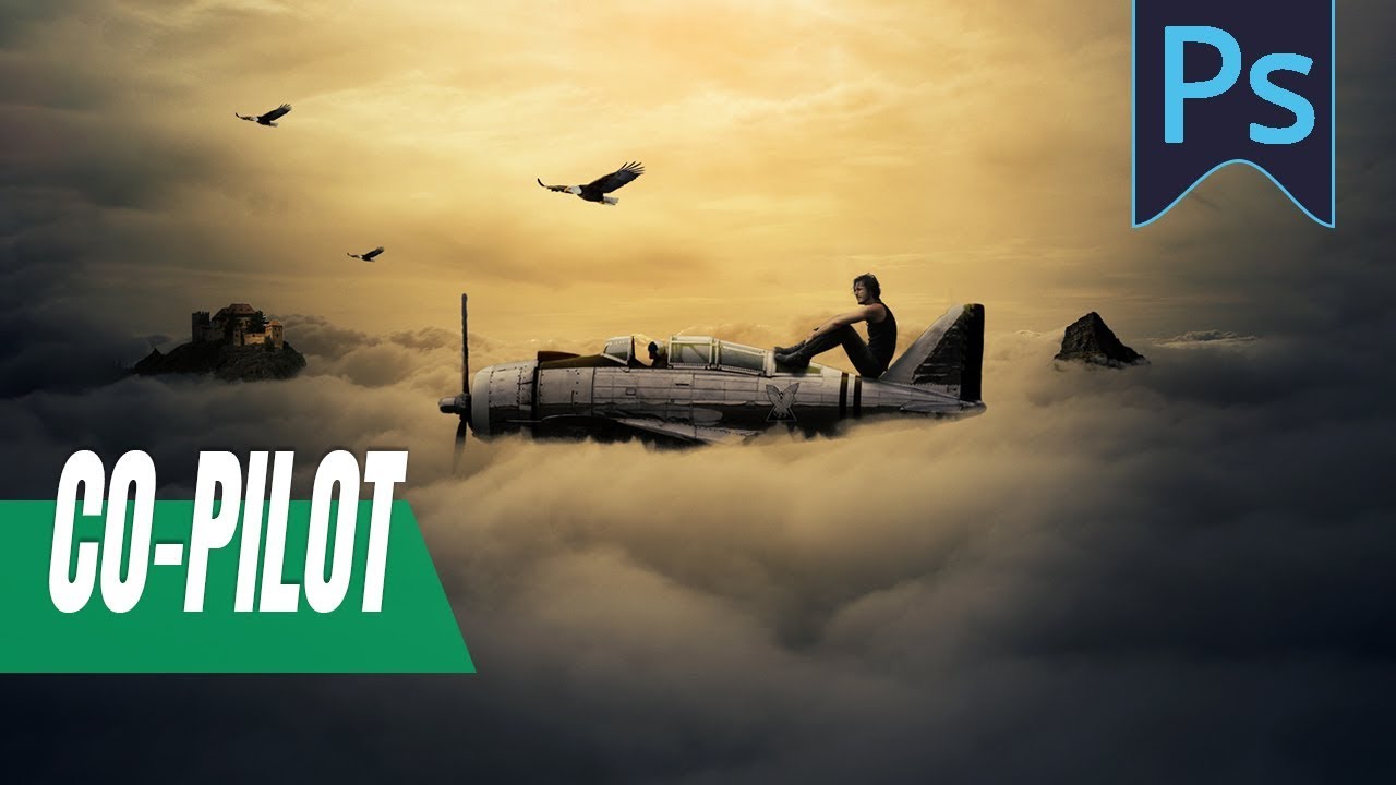 Co-Pilot | Photoshop CC tutorial | Photo manipulation - YouTube