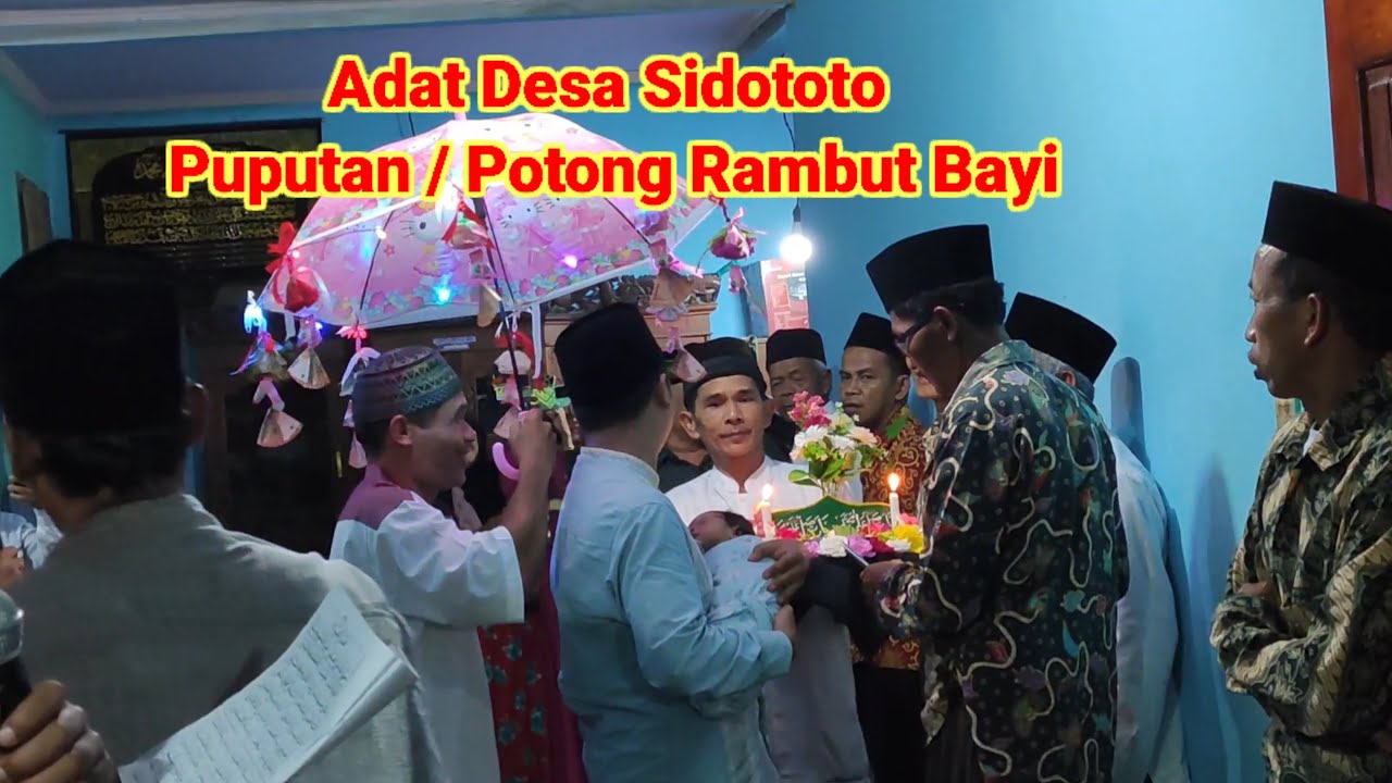 Dokumentasi Video Acara Adat Puputan cukur rambut bayi - YouTube