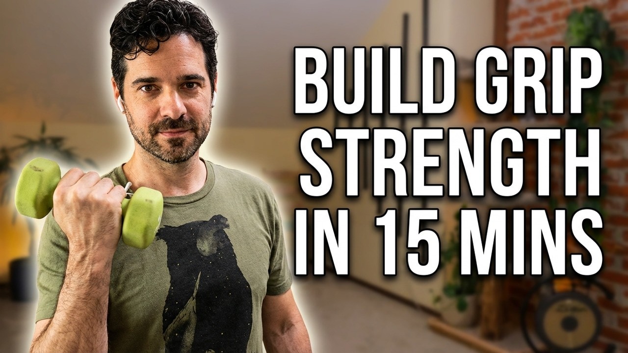 💪 Build Grip Strength in 15 Minutes | Senior Fitness LIIT - YouTube