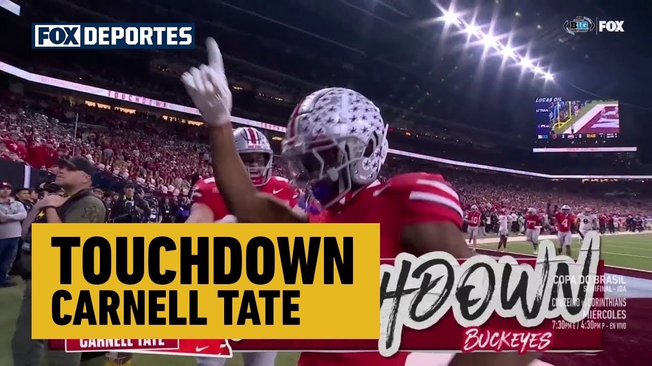 TOUCHDOWN Carnell Tate | Indiana Hoosiers 3-7 Ohio State Buckeyes | Big ...