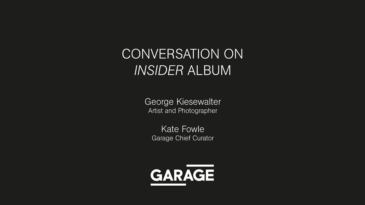 Kate Fowle in conversation with artist and photographer George ...