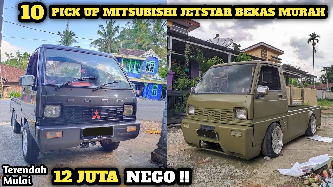 HARGA PICK UP MITSUBISHI JETSTAR BEKAS MULAI 12 JUTA NEGO || UPDATE ...
