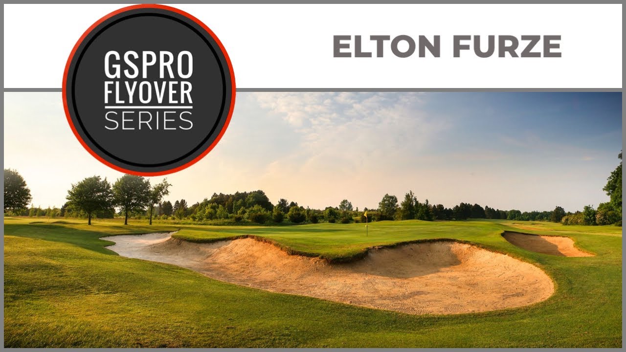 GSPro Course Elton Furze Flyover - YouTube