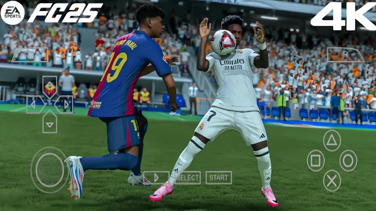 FIFA 2025 PPSSPP Android Offline Camera 4K | EA FC 25 PPSSPP HD Best ...
