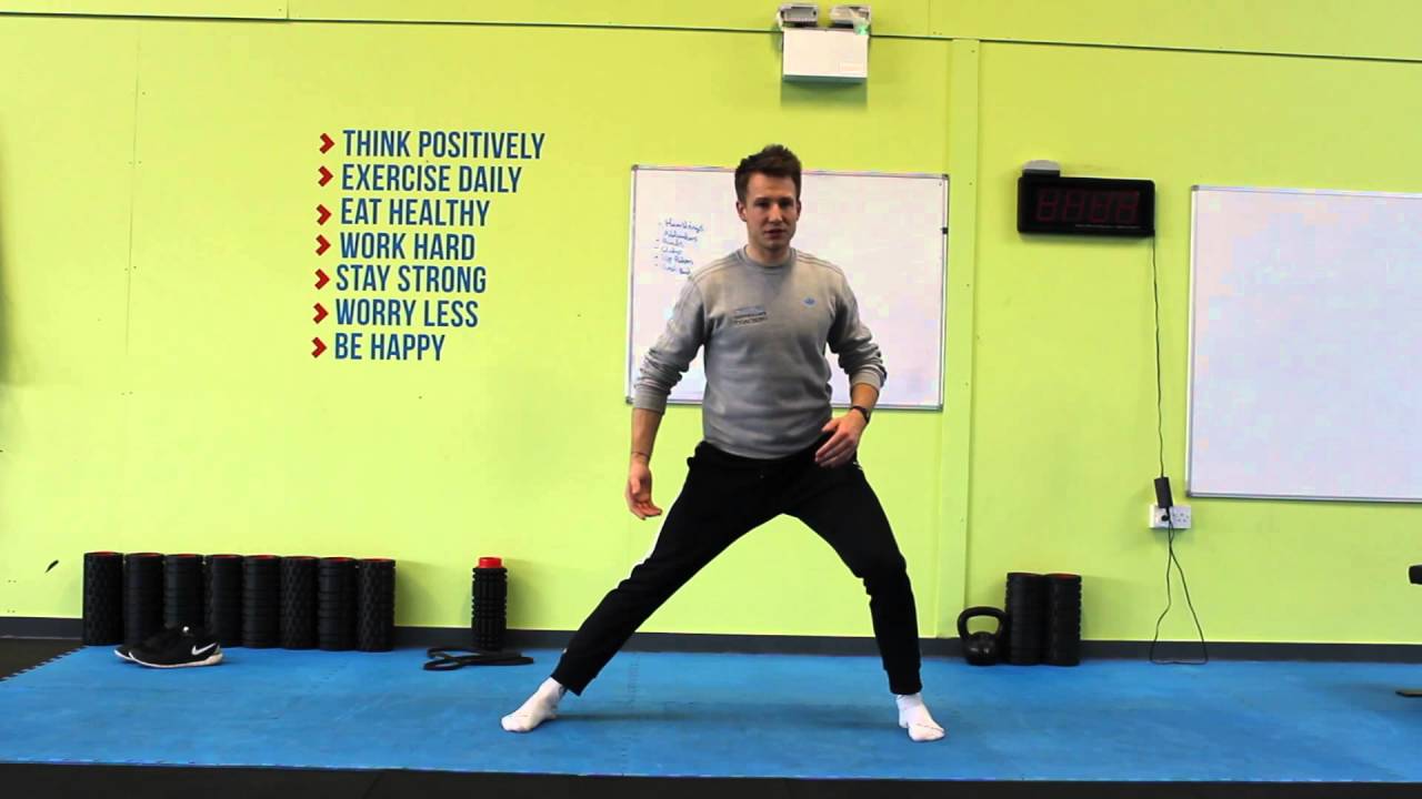cycling stretches for post training - YouTube