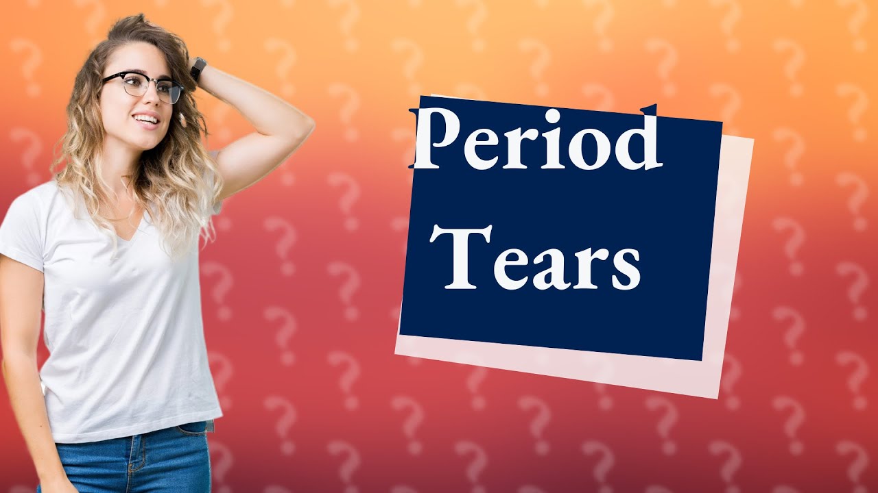 Is it normal to cry on your period? - YouTube