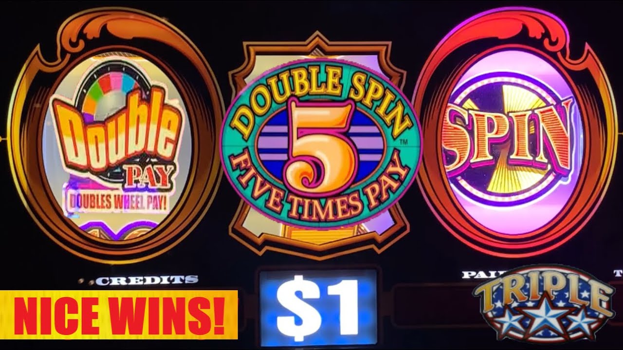 NICE! 5 Times Pay Double Spin Imposter!! Double Pay Wheel Spin + Gold ...