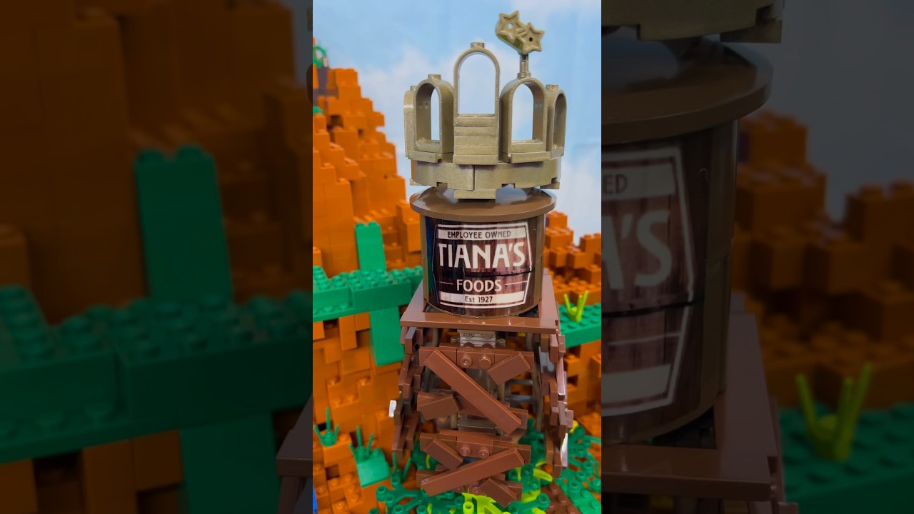 LEGO Tiana’s Bayou Adventure - Water Tower Installed at LEGO Magic ...