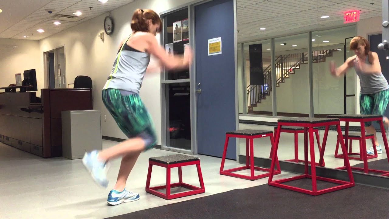 1 Legged Box Jump - YouTube